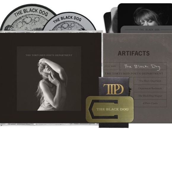 Taylor Swift | Media | Taylor Swift Ttpd Cd The Black Dog Collectors ...
